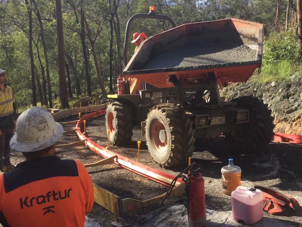 Gallipoli Barracks: Building A New Fire Truck Access Trail - Kraftur®