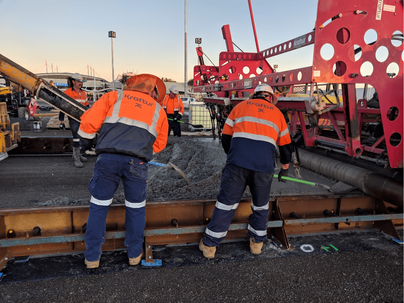 Concrete Aircraft Pavement Construction – Methodologies - Kraftur®